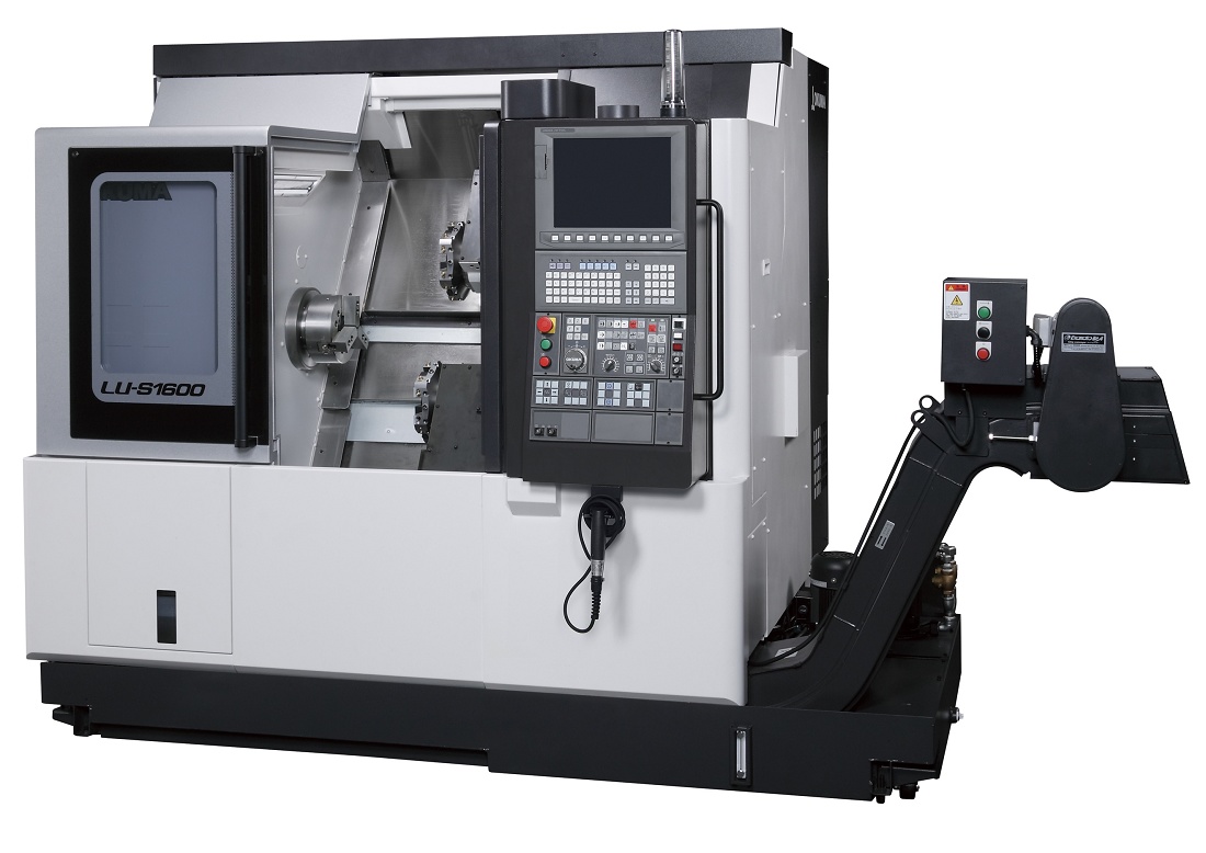 Torno CNC de cuatro ejes simultáneos Okuma LU-S1600 - Envase y Embalaje - Torno CNC de cuatro ...