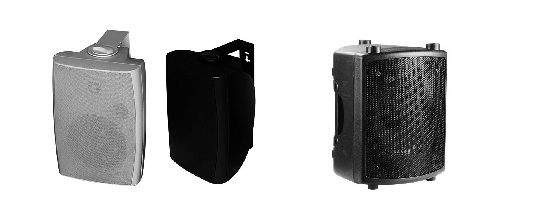 Cajas acústicas Optimus BS-60BA / BS-60WA / PU-10T / PU-10 - Metalmecánica - Cajas acústicas