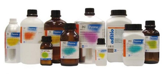 Reactivos quimicos de laboratorio