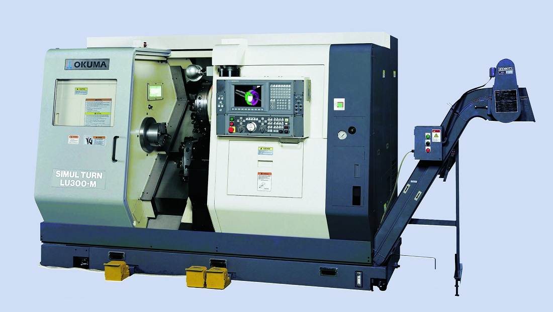Tornos monohusillo Okuma Serie LU300 - 400/M - Metalmecánica - Tornos ...