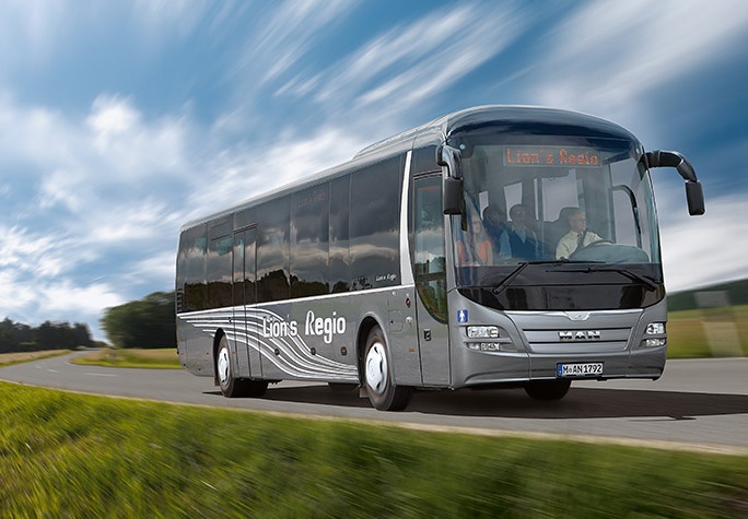 Autobuses interurbanos Man Lion's Regio - Obras públicas - Autobuses ...