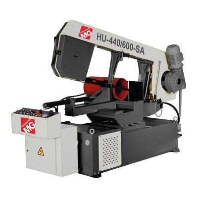 Sierra de cinta automática MG HU440/600SA - Metalmecánica - Sierra de ...