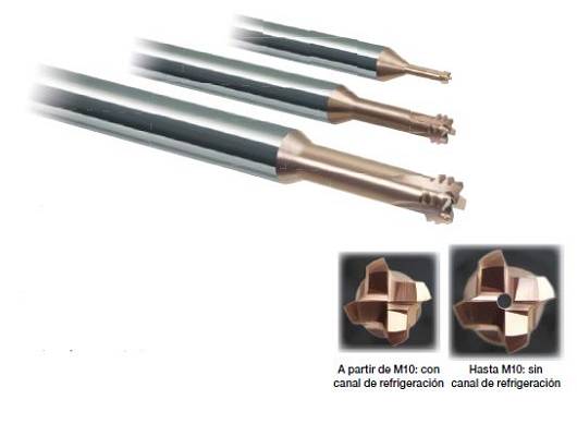 Fresa de roscado sin pretaladro MMC Hitachi Tool EDT-TH | Epoch Direct ...