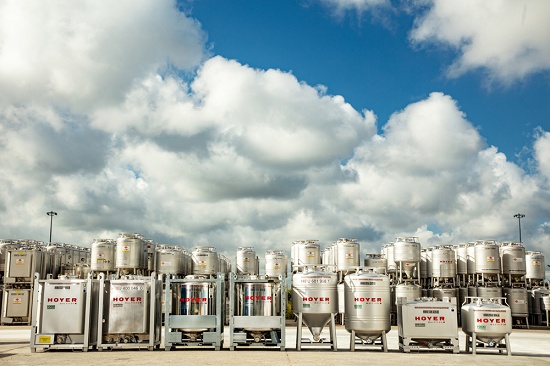 Contenedores para la industria química Hoyer Tipo 410 - IBC estándar ...