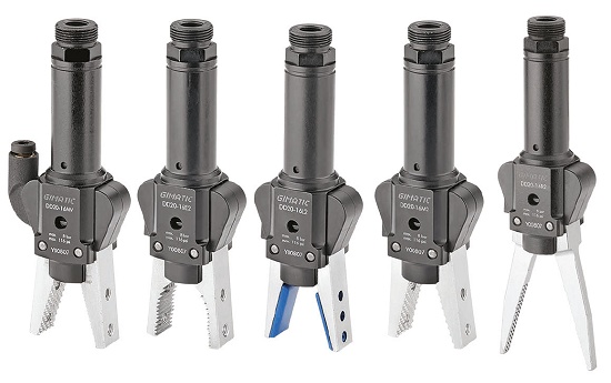 Pinzas neumáticas angulares autocentrantes DH Robotics DD - Química ...