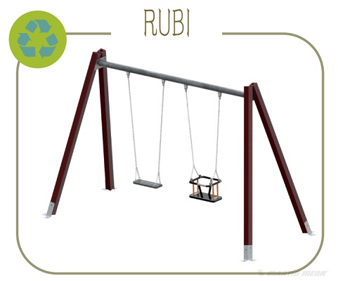 Columpio Rubi B - Construcción (Materiales) - Columpio