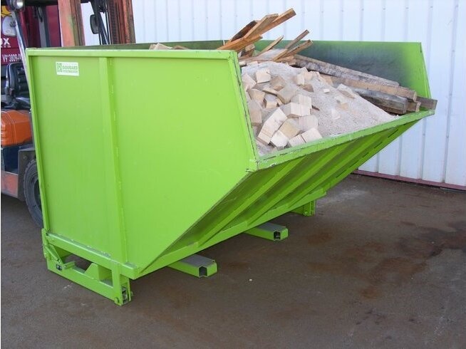 Contenedor basculante gran volumen Goubard AG - Industria Gráfica ...