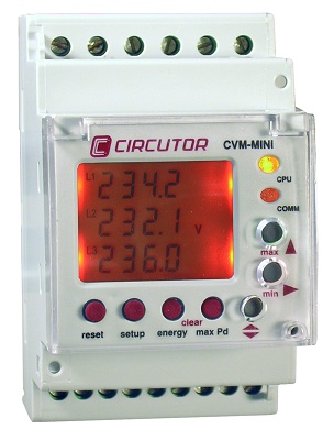 Analizador de redes Circutor CVM-MINI - Electrónica - Analizador de redes