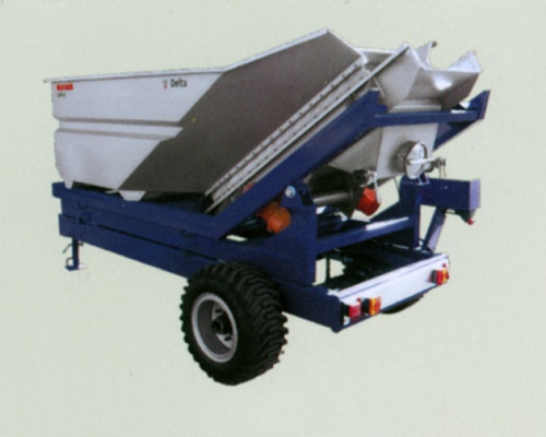 Remolque vibrante Bucher Delta RV y RVE - Producción de vino - Remolque ...