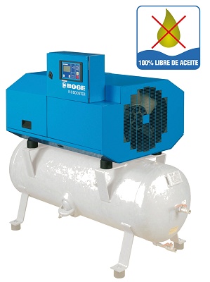 Compresor neumático Boge Booster K8 - Plástico y Caucho - Compresor ...